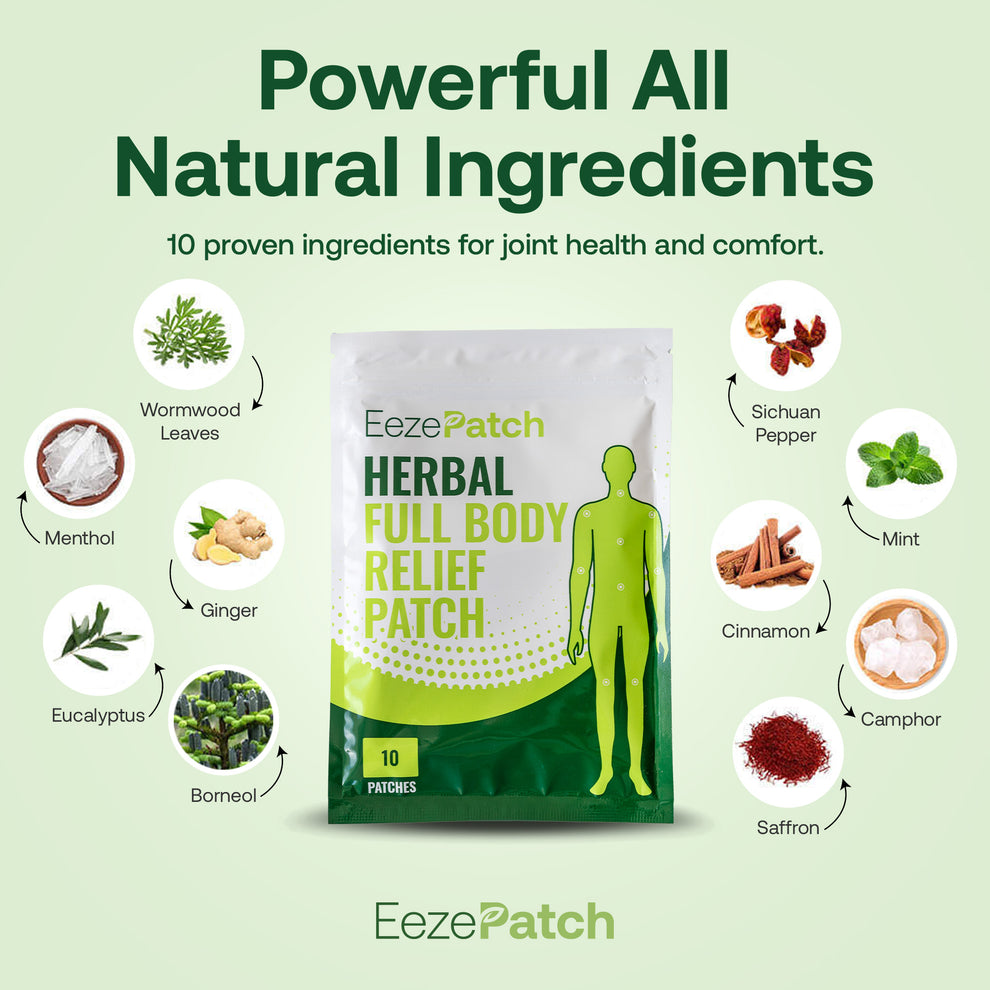 EezePatch Max Herbal Full Body Relief Patch – Compressics