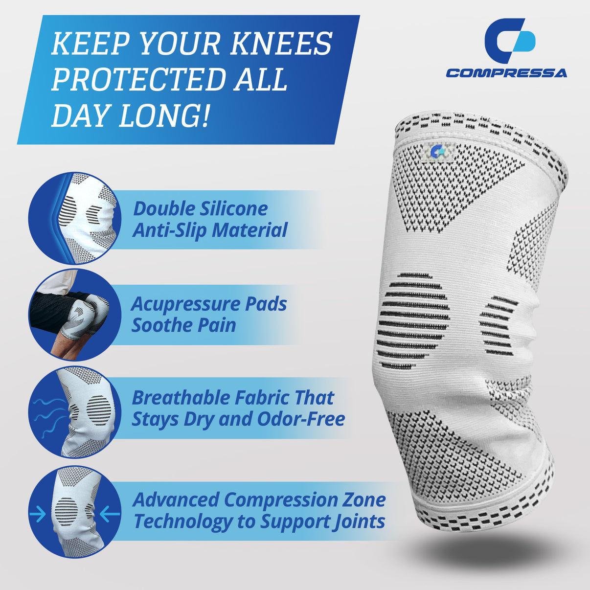 Compression Knee Sleeves – Compressics